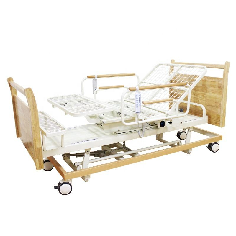 Hospital Adjustable Auto Patient Turning Bed Home Care Rotating ...